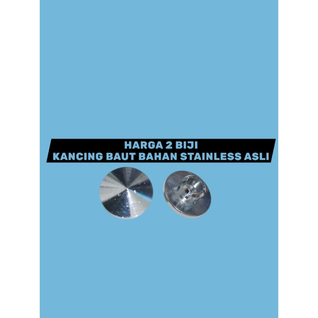 Jual 2PCS KANCING BAUT L6 M8 STAINLESS TUTUP BAUT L 6 M8 STAINLESS ...