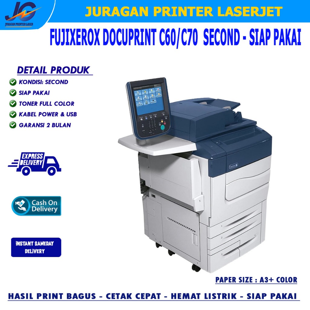 Jual Printer Warna Xerox Color C70 – Mesin Fotocopy A3+ High Volume ...