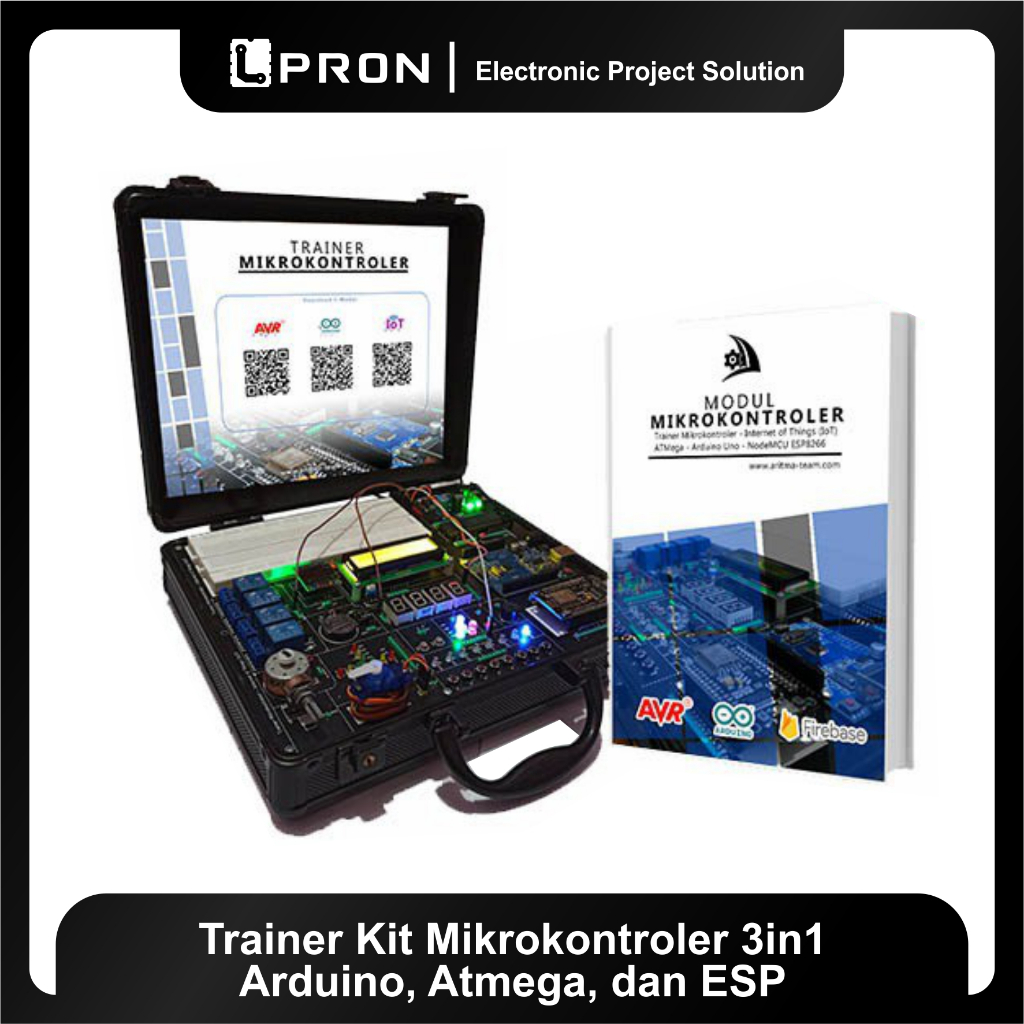Jual Trainer Kit Mikrokontroller/IoT 3in1 (Arduino, Atmega dan ESP ...