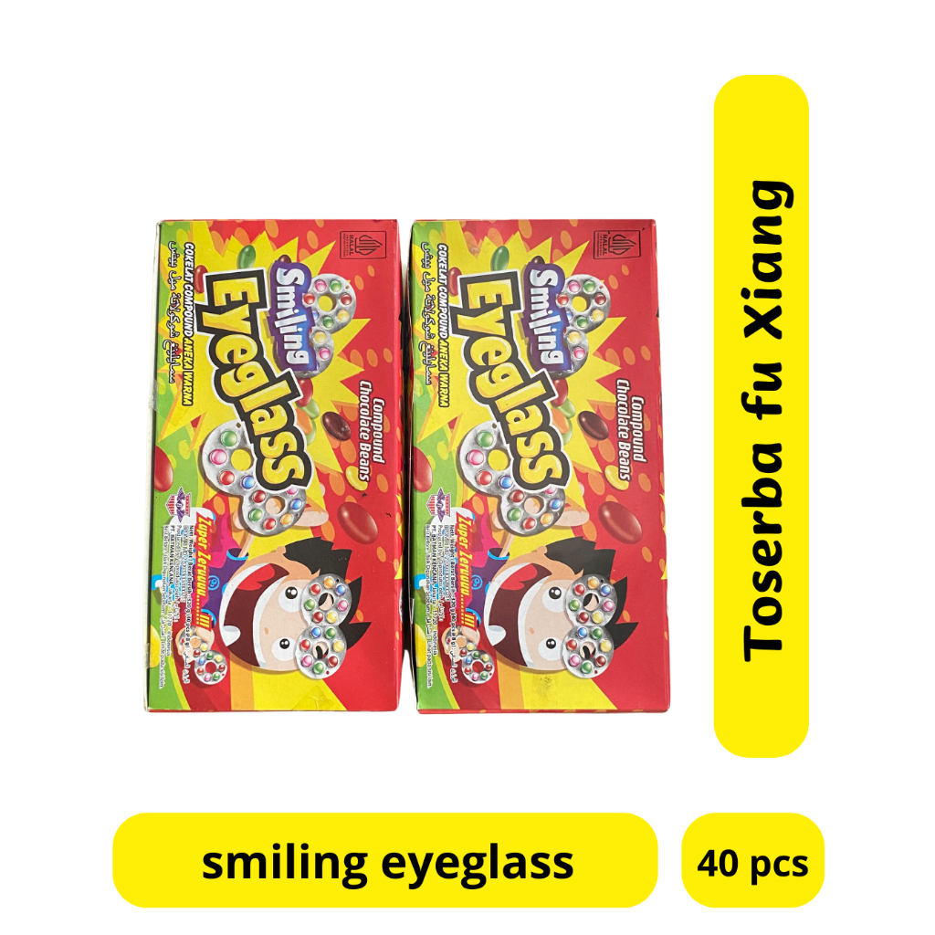 Jual Smiling Eyeglass box Isi 40pcs | Shopee Indonesia