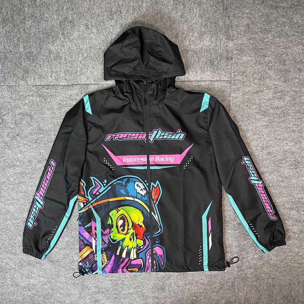 Jual JAKET RACING FLASH BAHAN PARASUT/JAKET RACING PARASUT | Shopee ...