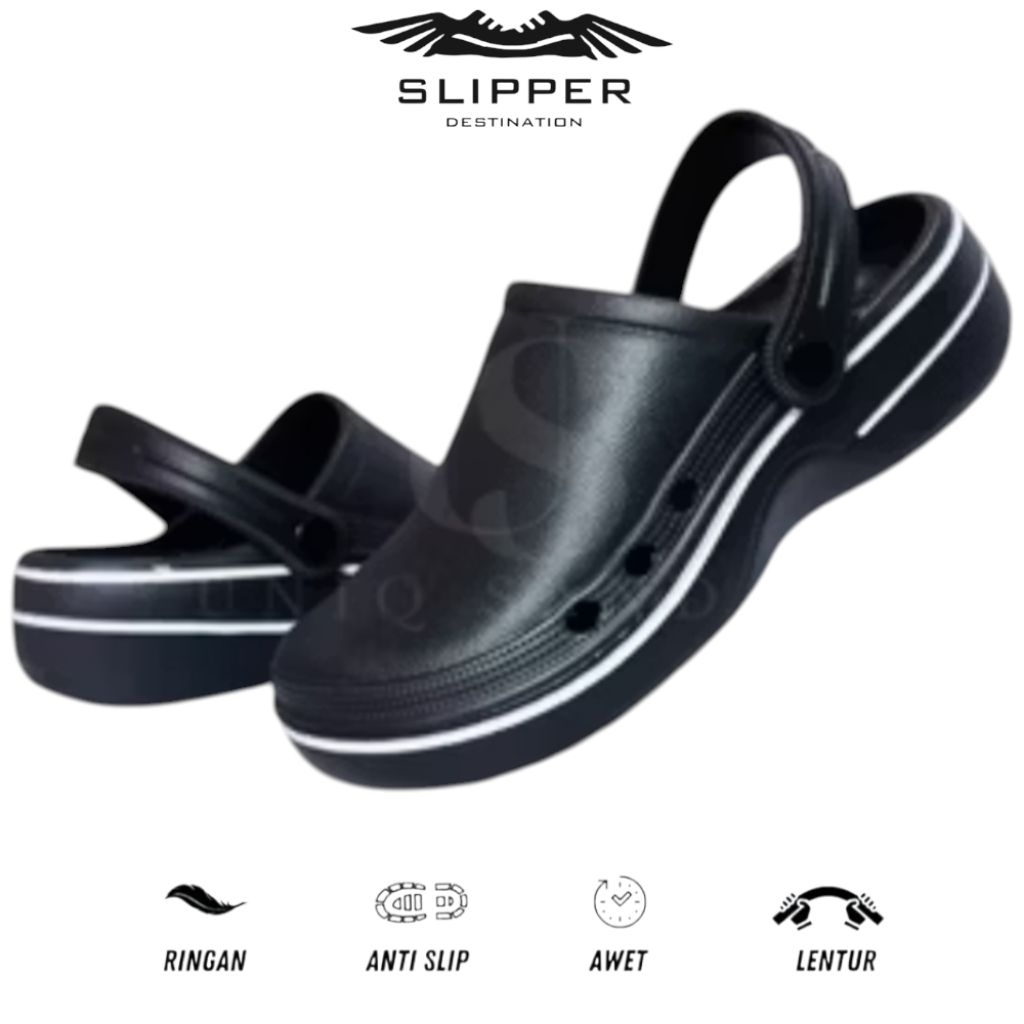 Jual Sandal Baim kodok Unisex 36-44 / sendal perawat / sendal medis ...