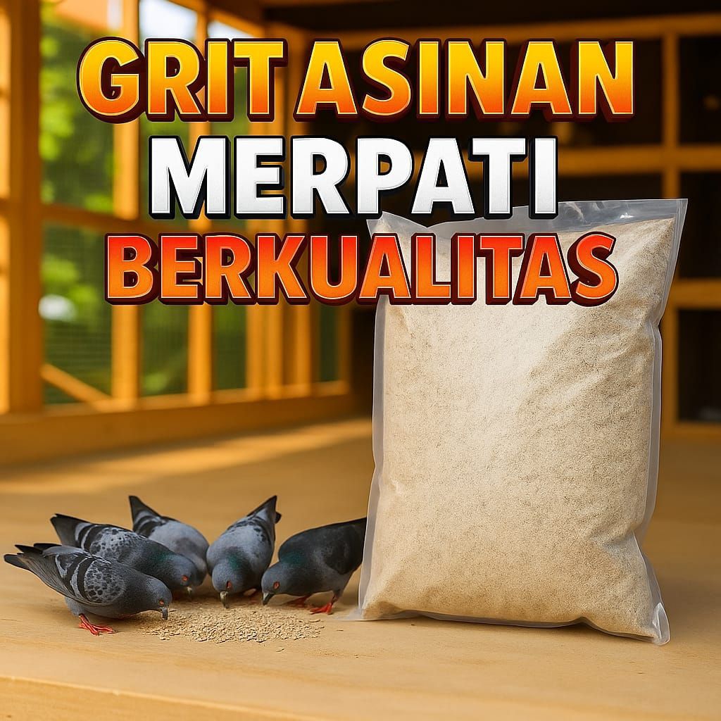 Jual GRIT ASINAN REMISAN MERPATI AYAM LOVEBIRD PERKUTUT TELUR KERANG ...