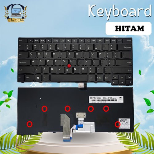 Jual E440 Keyboard Laptop T440 T440s T440p T450 T450s BERGARANSI ...