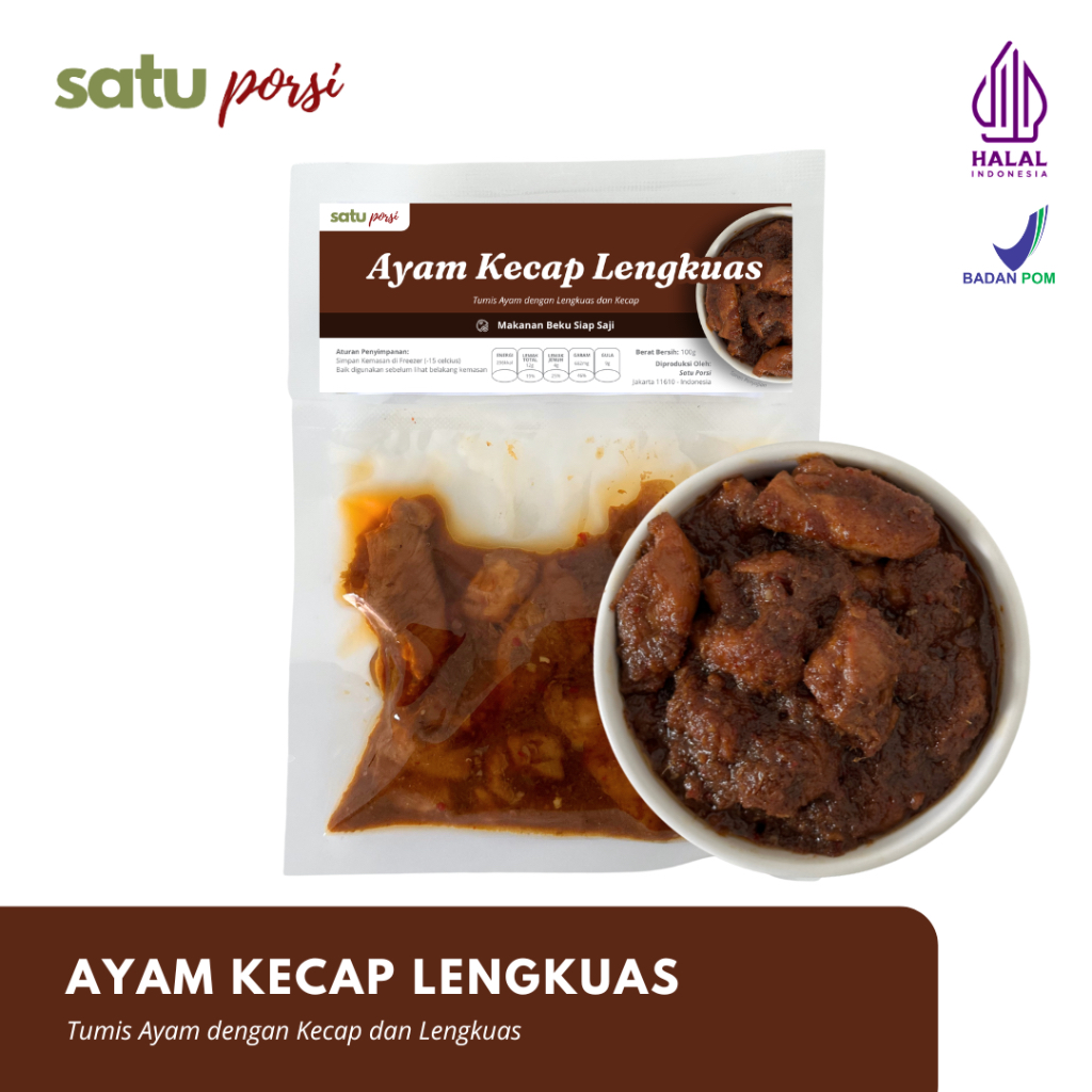 Jual Satu Porsi Ayam Kecap Lengkuas | Shopee Indonesia