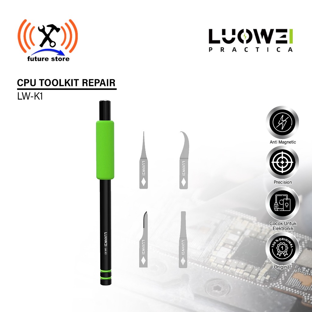 Jual LUOWEI LW-K1 CPU PRY KNIFE CHIP/HARD DISK REMOVER GLUE KNIFE ...