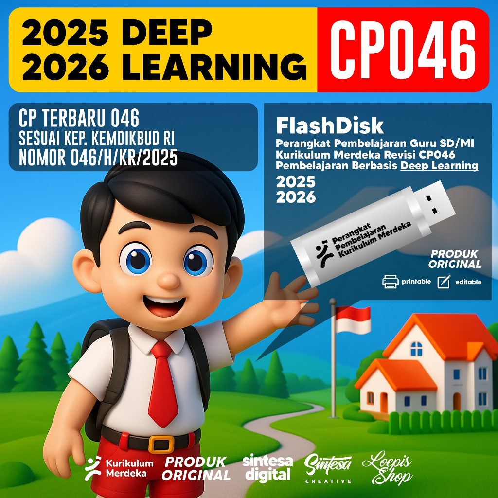 Jual FLASHDISK PERANGKAT PEMBELAJARAN MODUL AJAR KURIKULUM MERDEKA DEEP LEARNING REVISI TERBARU ...