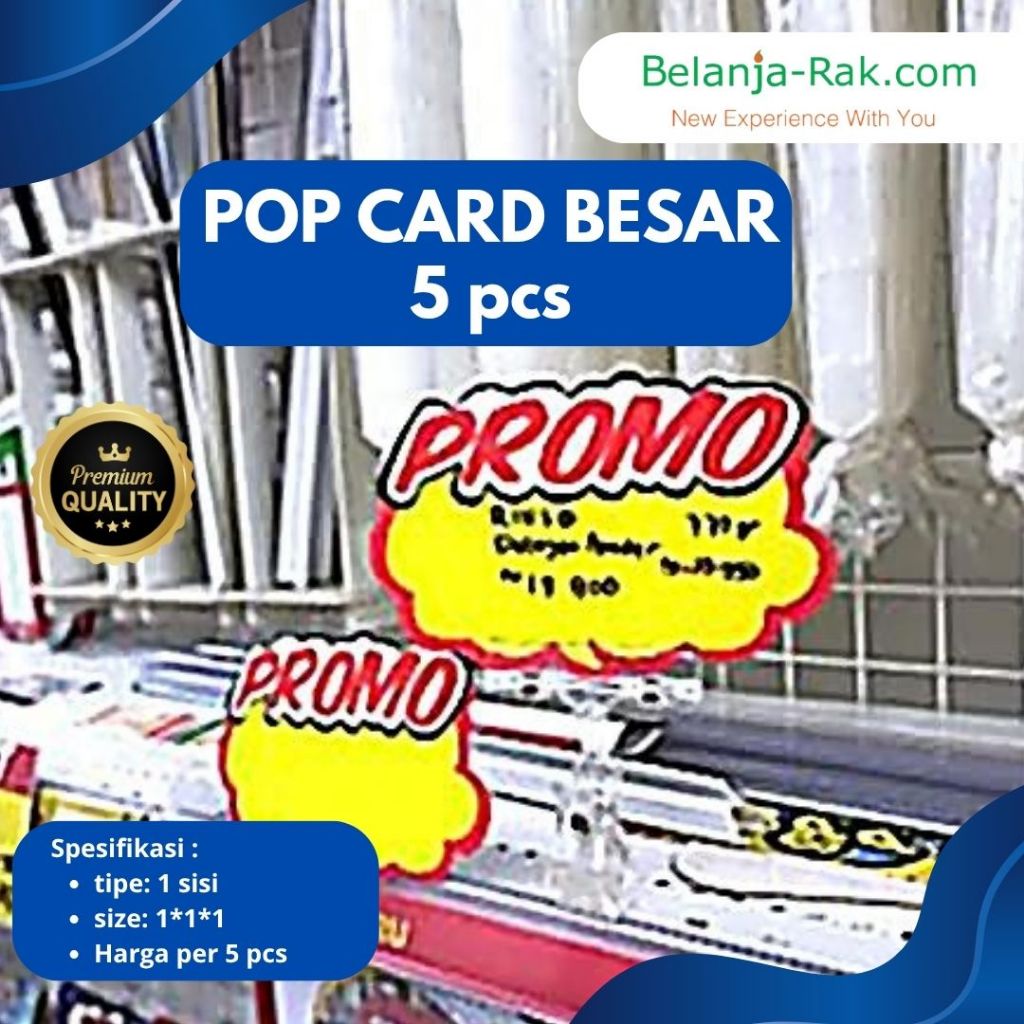 Jual Pop Card 1S Promo Popcard Kertas Besar harga per 1 pcs | Shopee ...