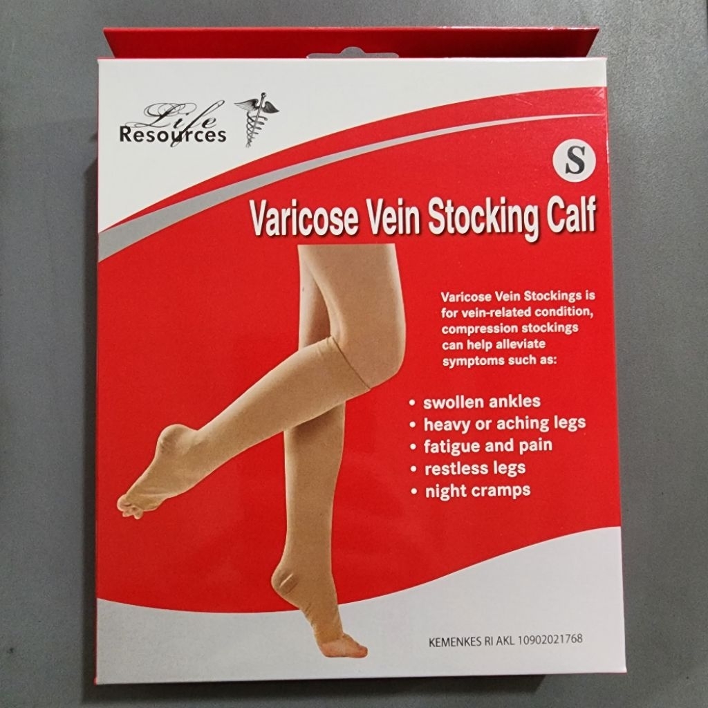 Jual Stocking kompresi varises lutut / paha Life Resources | Shopee ...