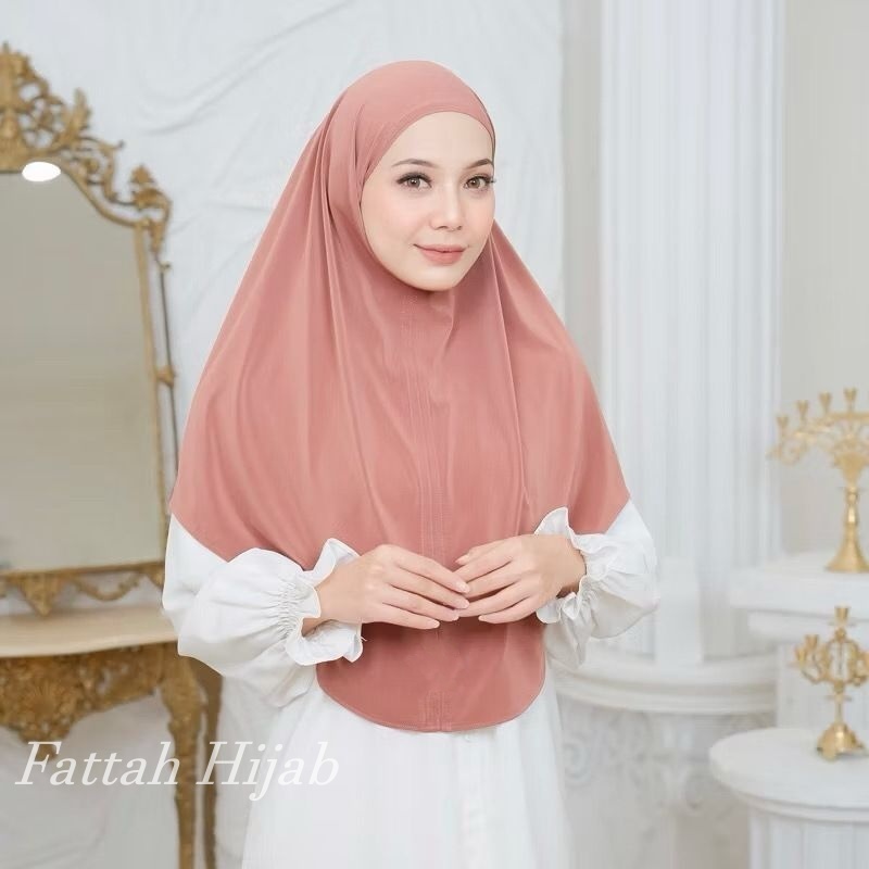 Jual Hijab Bergo Malaysia Instan Jersey Premium | Bergo Malay Premium | Bergo Hamidah Non Pet ...