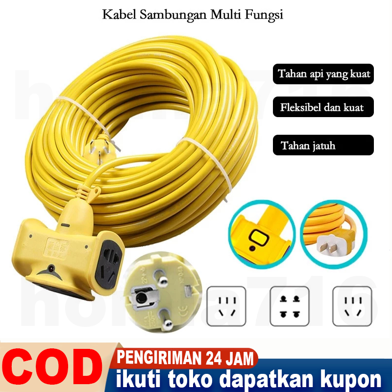 Jual Cord Extra-long Plug-in Strip10M/20M/30M Electric Vehicle Charging ...