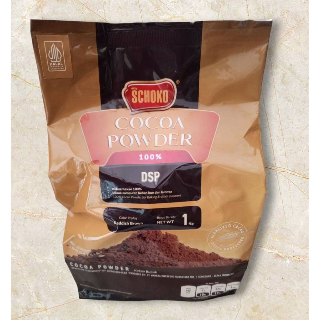 Jual Schoko Cocoa Powder DSP Kemasan 1 kg | Shopee Indonesia