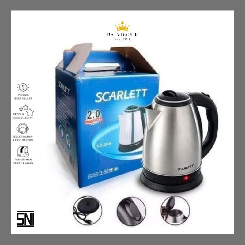 Jual Teko listrik Subron pemanas air kettle electric 2 Liter - RDE ...