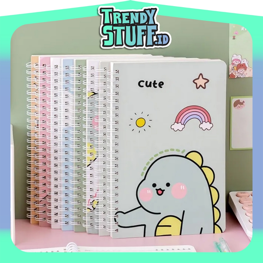 Jual TrendyStuff.id Notebook A5 Buku Diary Aesthetic Buku Jurnal Buku ...