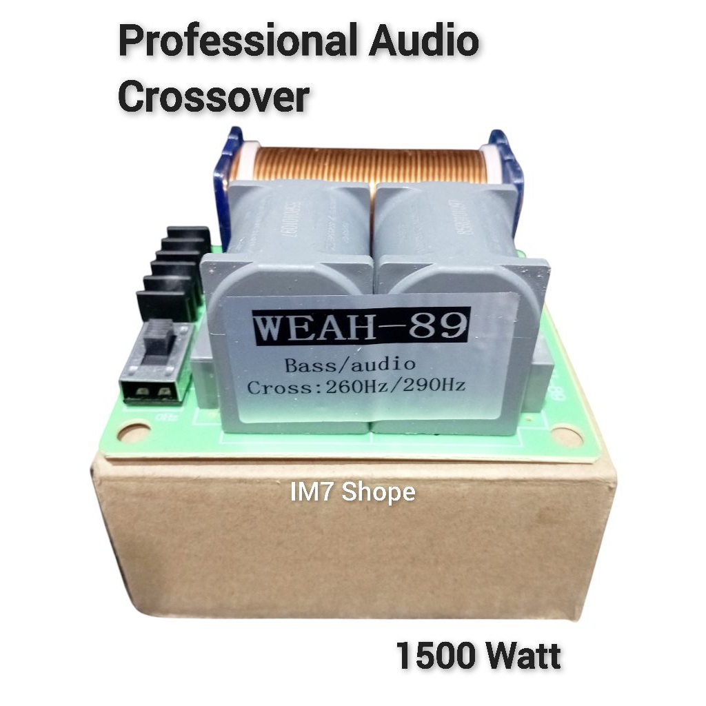 Jual Professional Audio Crossover 1 way Speaker Subwoofer 15 - 18 inch ...