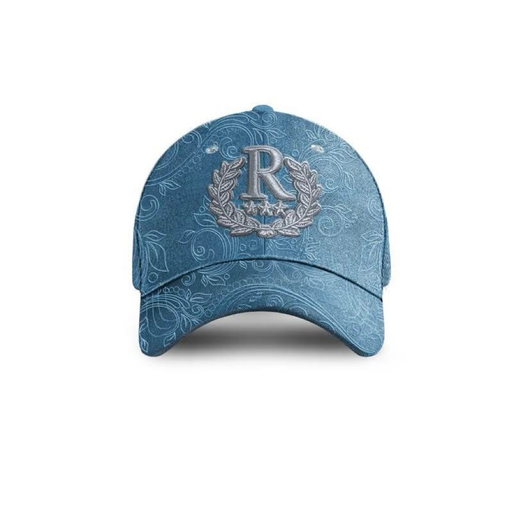 Jual RUCAS Blue Pattern Cap | Shopee Indonesia
