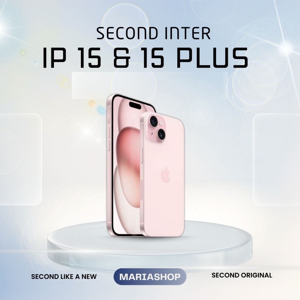 Jual IP15 & 15 PLUS SERIES 256GB/128GB SECOND ORIGINAL | Shopee Indonesia