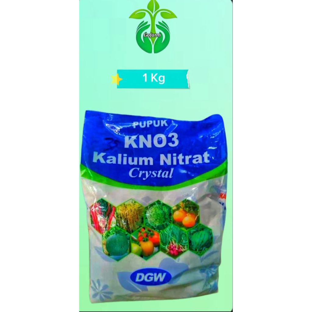 Jual Pupuk KNO3 Kalium Nitrat Crystal Isi 1Kg | Shopee Indonesia