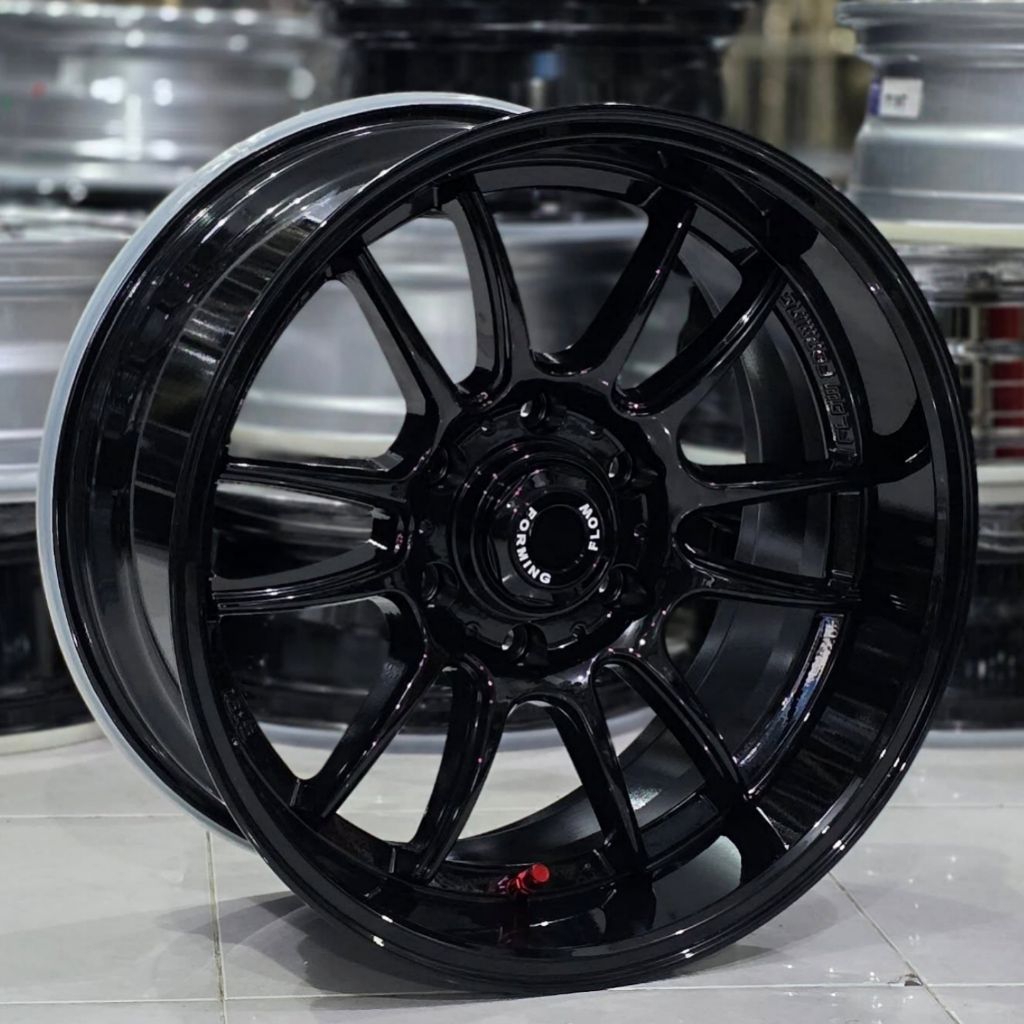 Jual velg racing GAZE FLOW FORMING R18 PCD 6X139,7 velg racing r18 velg mobil ring 18 cocok ...