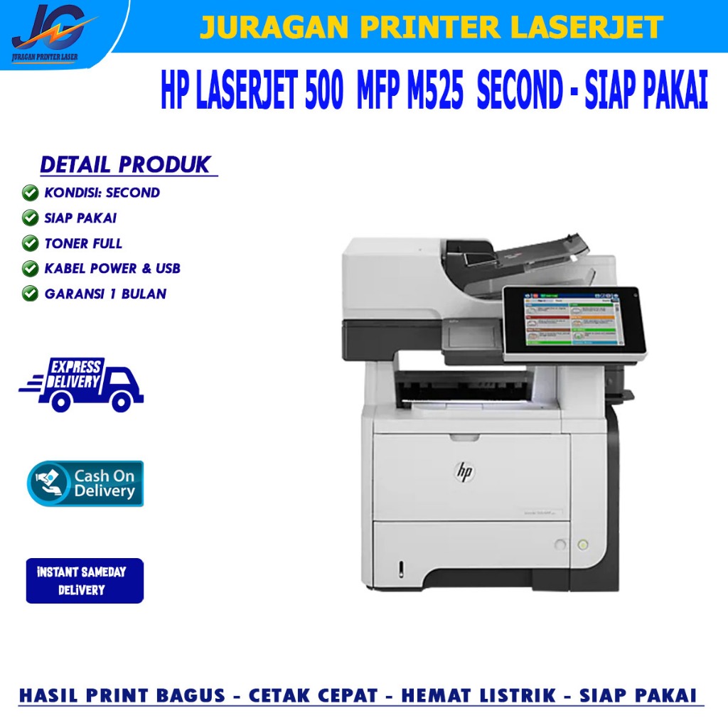 Jual HP LaserJet Enterprise 500 MFP M525 – Printer Multifungsi Kantor ...
