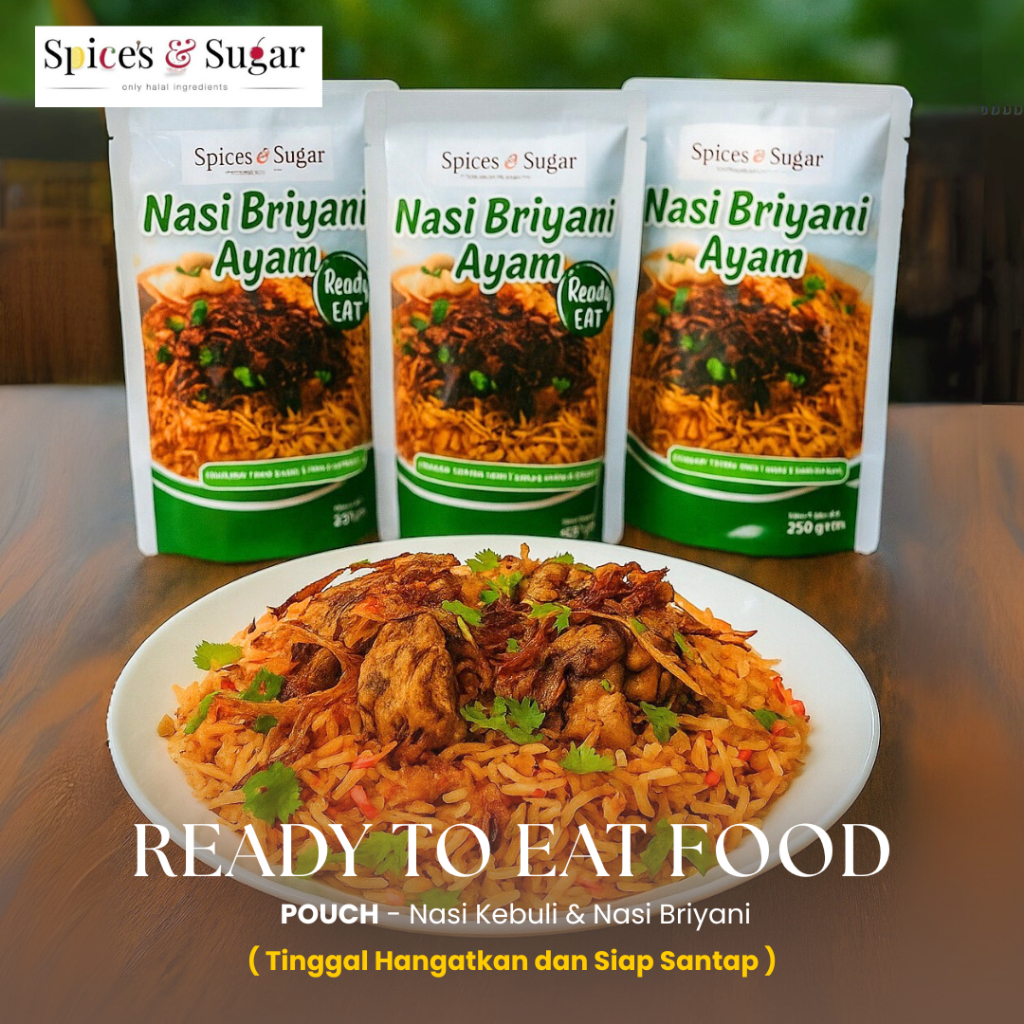 Jual Nasi Kebuli Briyani Makanan Siap Saji Ready To Eat Nasi Timur ...