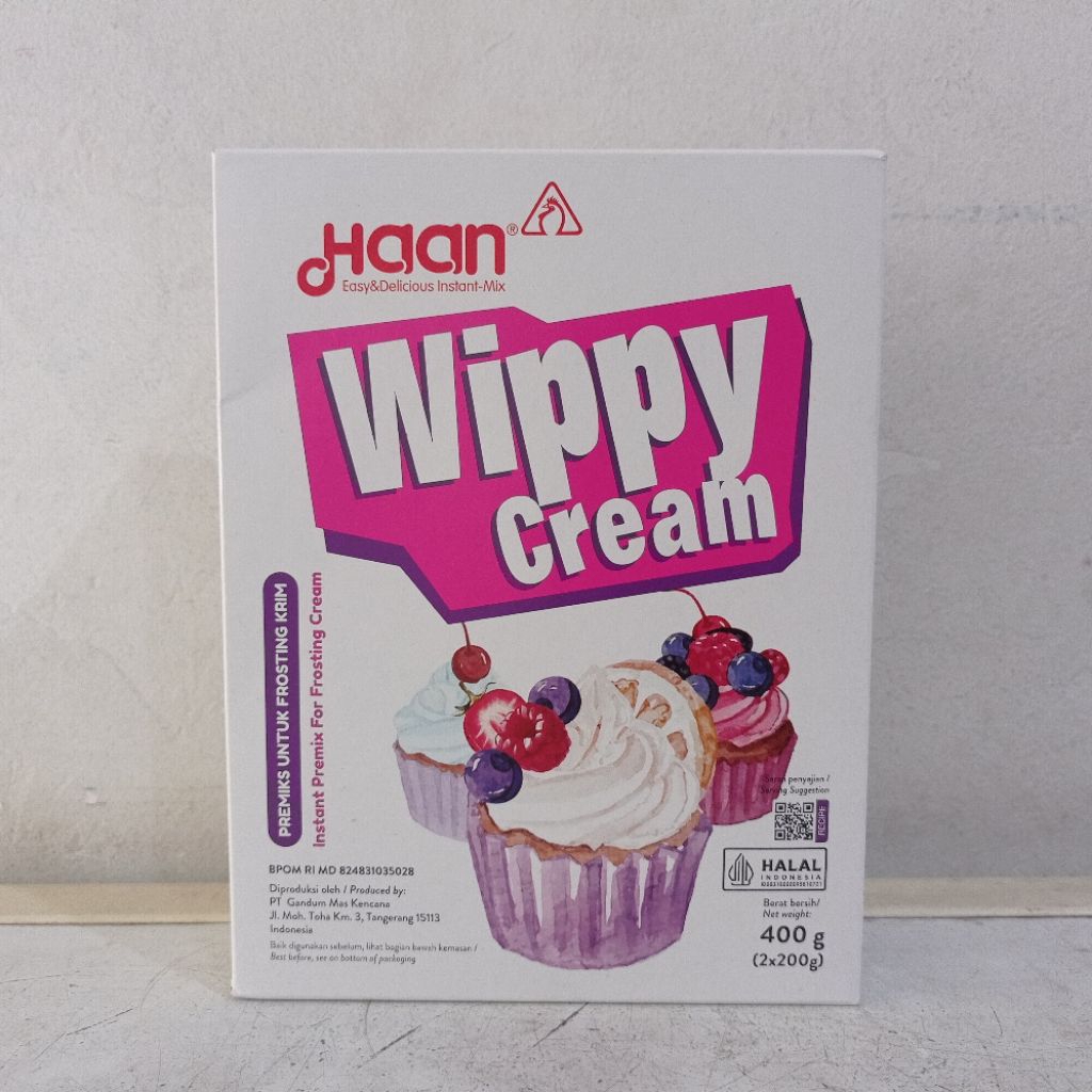Jual Haan whippy cream 400 gram | haan wippy cream | haan whipcream ...