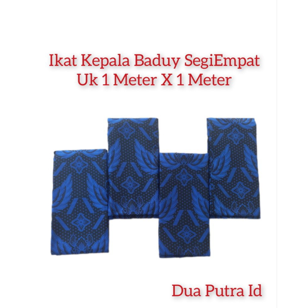 Jual IKAT KEPALA BATIK BADUY/SLAYER BADUY OSPEK/ LOMAR BADUY SEGI EMPAT ...