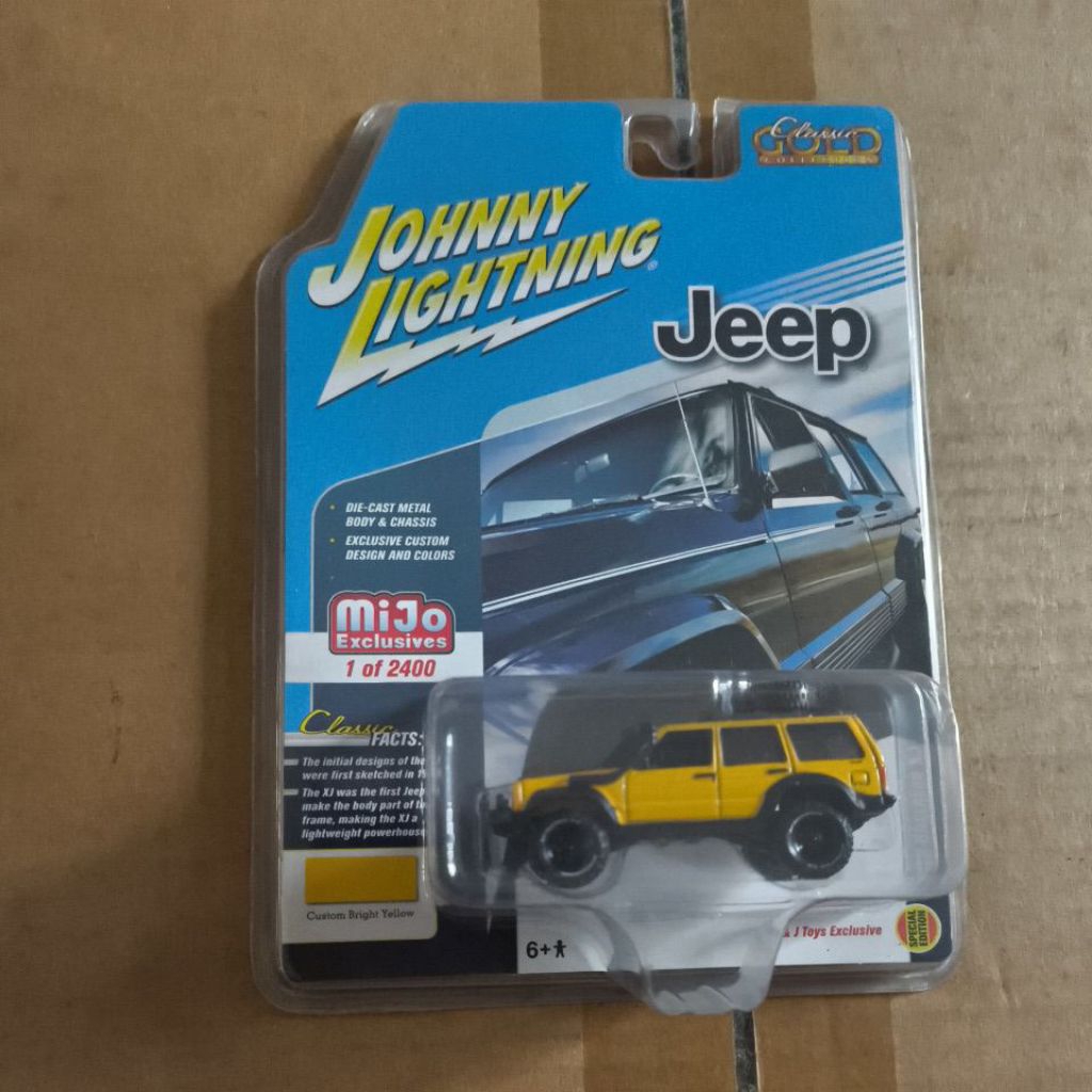 Jual Johnny Lightning Jeep Cherokee XJ Kuning Custom Bright Yellow ...