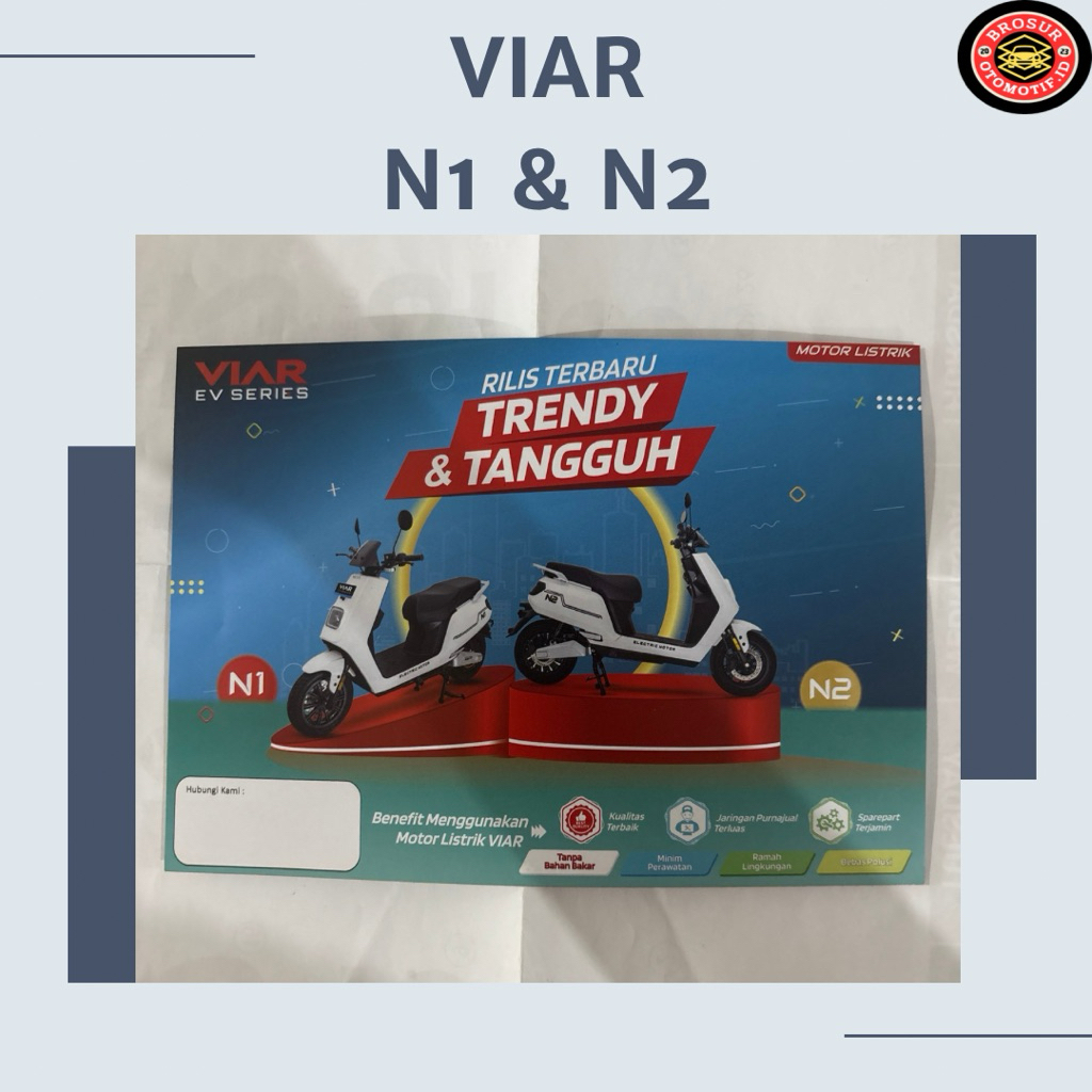 Jual Brosur Viar N1 & N2 ( flyer ) | Shopee Indonesia