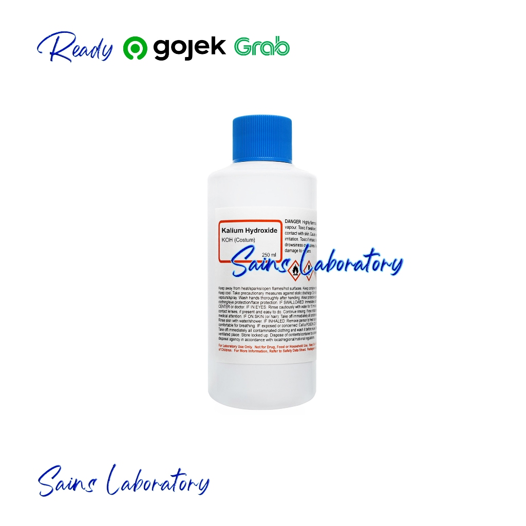 Jual Kalium Hidroksida KOH Kalium Hydroxide Larutan 250 ml | Shopee Indonesia