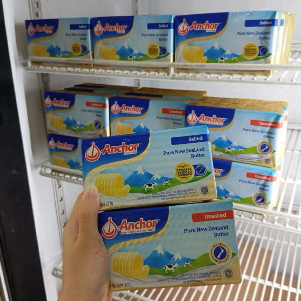 Jual ANCHOR BUTTER 200 GR ( INSTANS ONLY ) | Shopee Indonesia