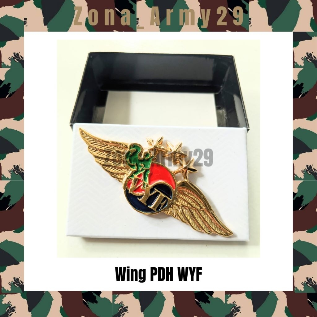 Jual Wing PDH WYF TNI AD Produksi MA | Wing PDH WYF | Wing PDH TNI AD ...