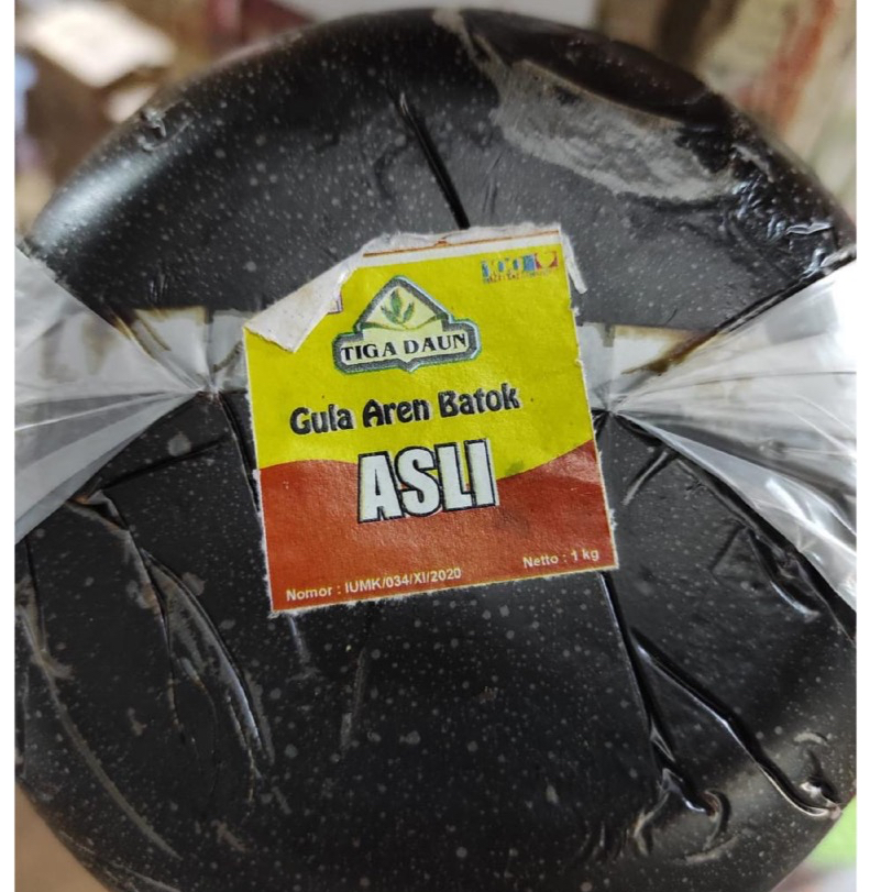 Jual Gula Aren Batok ASLI Merk TIGA DAUN (1KG) | Shopee Indonesia