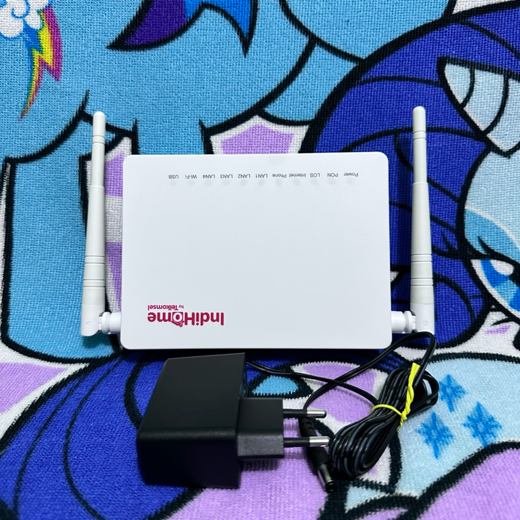 Jual ROUTER ZTE GPON ONT F672Y 5G PORT BIRU DUALBAND | Shopee Indonesia