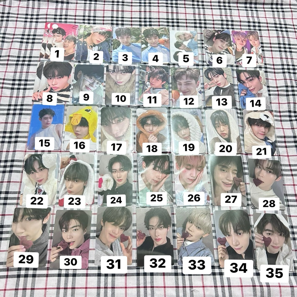Jual PC PHOTOCARD ZB1 ZEROBASEONE ZHANG HAO ZHANGHAO SUNG HANBIN KIM ...