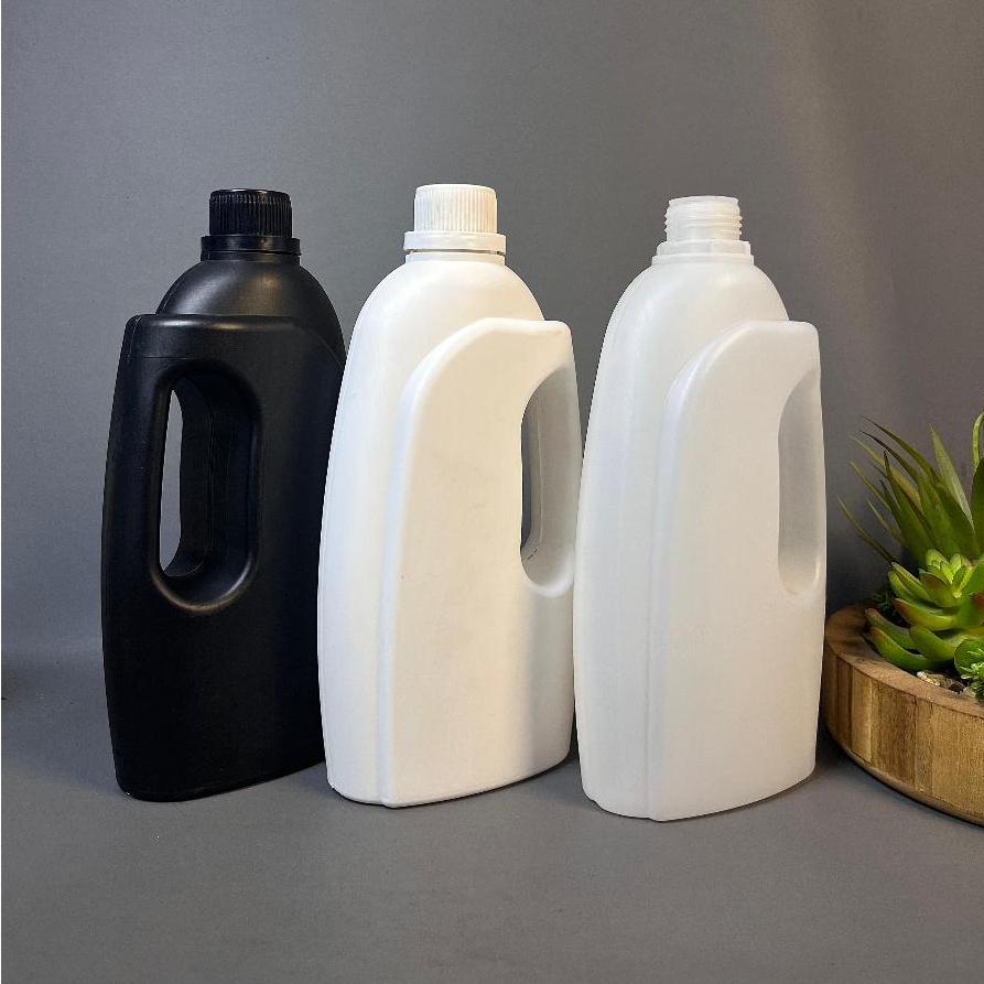 Jual Jerigen Gagang Samping 1 Liter / Jerigen 1000 Ml HDPE / Jerigen ...