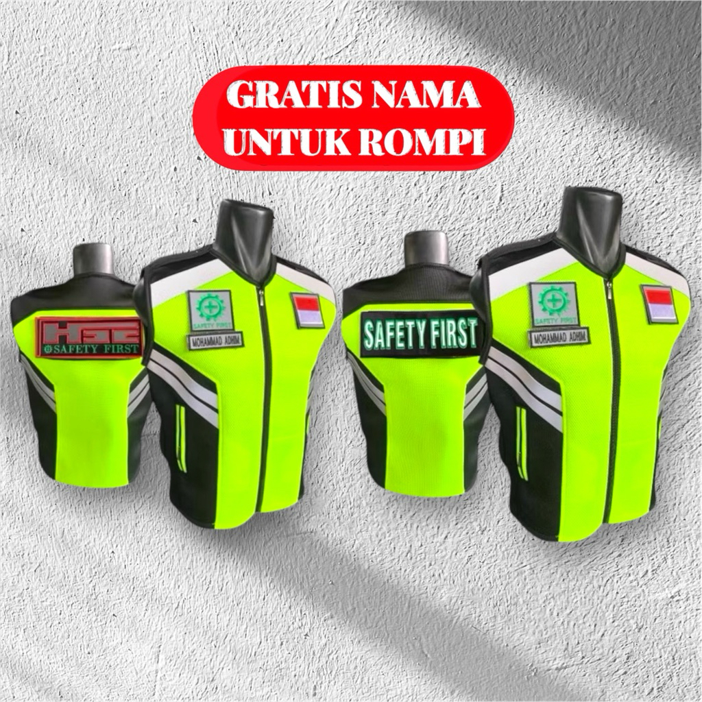Jual ROMPI SAFETY VEST /ROMPI SAFETY FIRST | Shopee Indonesia