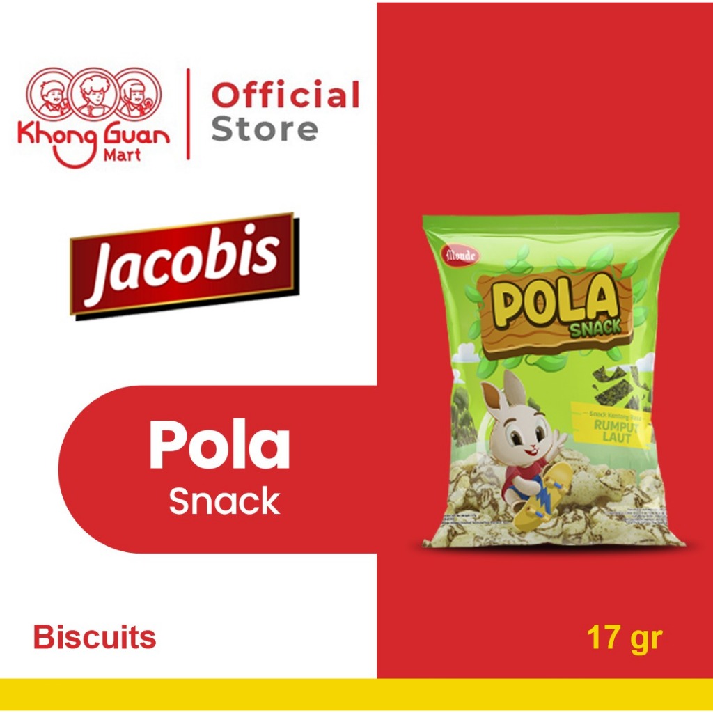Jual MONDE Pola Snack Pack rasa Rumput Laut 17 Gram | Shopee Indonesia