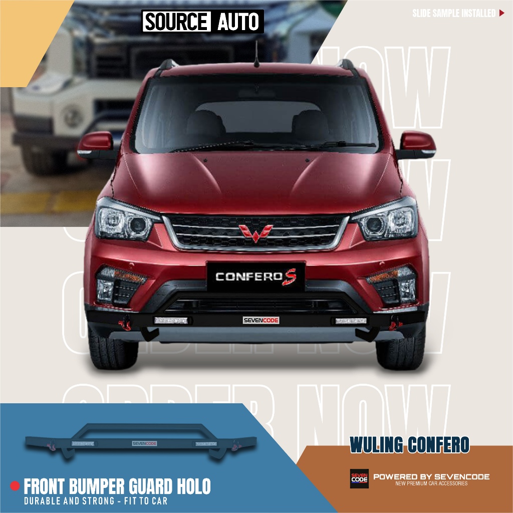 Jual FRONT BUMPER GUARD HOLO SEVENCODE - TANDUK PENGAMAN DEPAN MOBIL ...