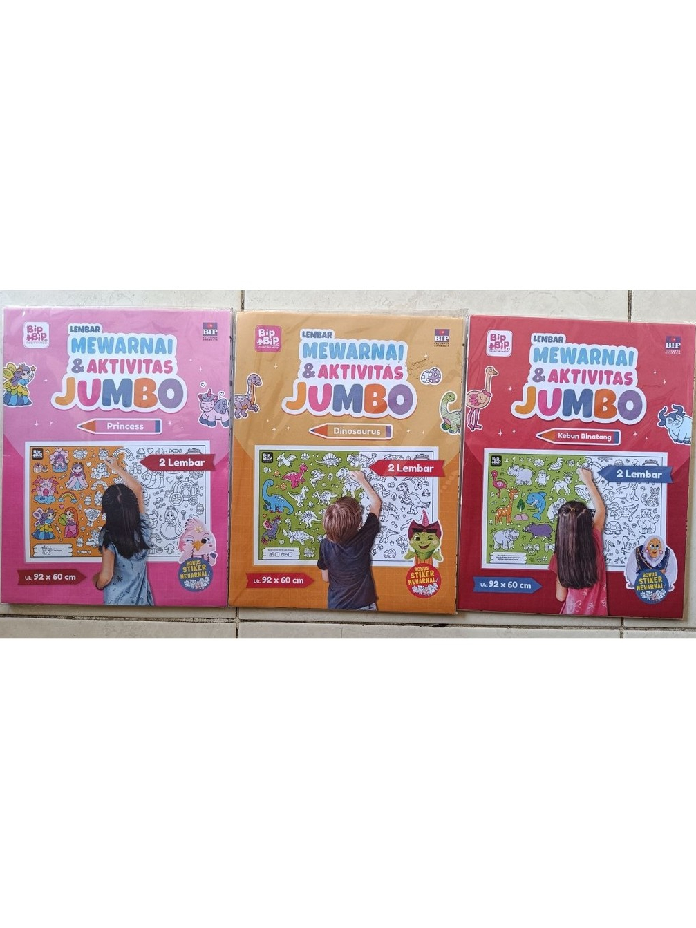 Jual buku mewarnai & aktivitas jumbo ( 3 buku ) | Shopee Indonesia