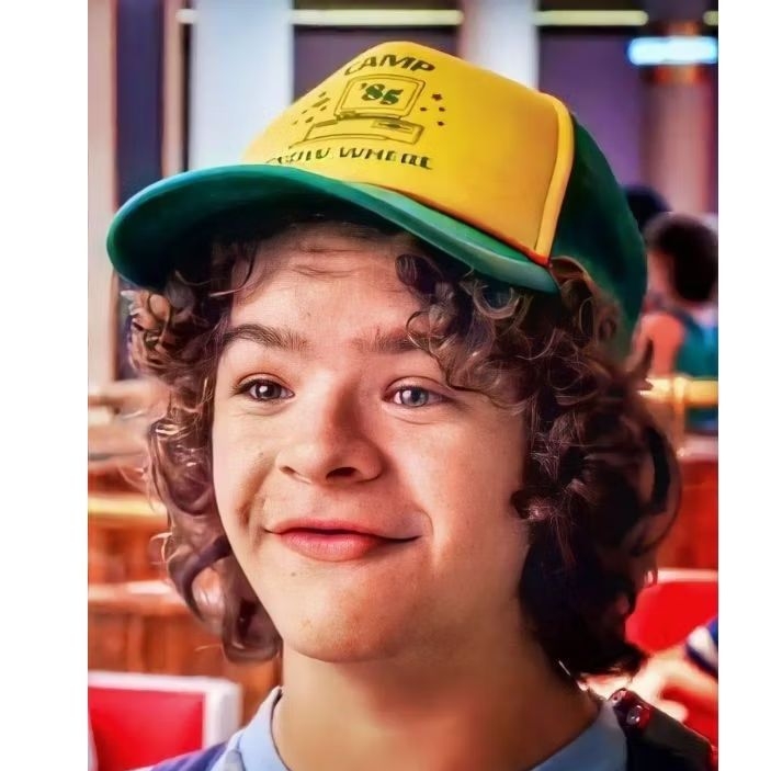 Jual Topi Dustin Camp Nowhere '85 Mesh Trucker Hat Tag Stranger Things ...