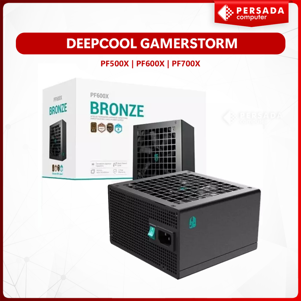Jual DEEPCOOL GAMERSTORM PF500X | PF600X | PF700X - GARANSI 3 TAHUN ...