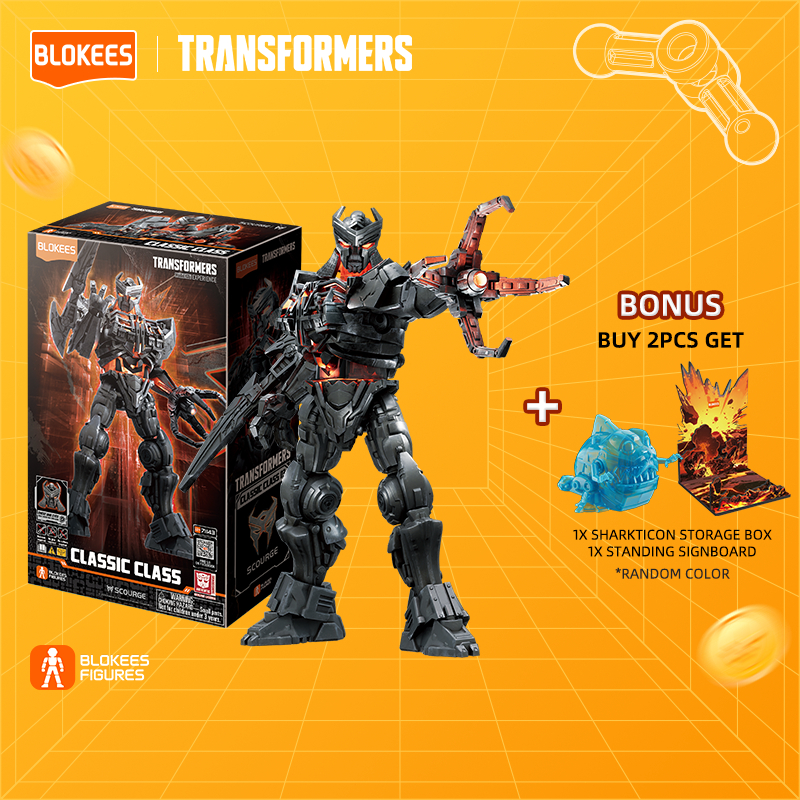 Jual BLOKEES Figures Transformers Scourge Toys Koleksi - Classic Class ...