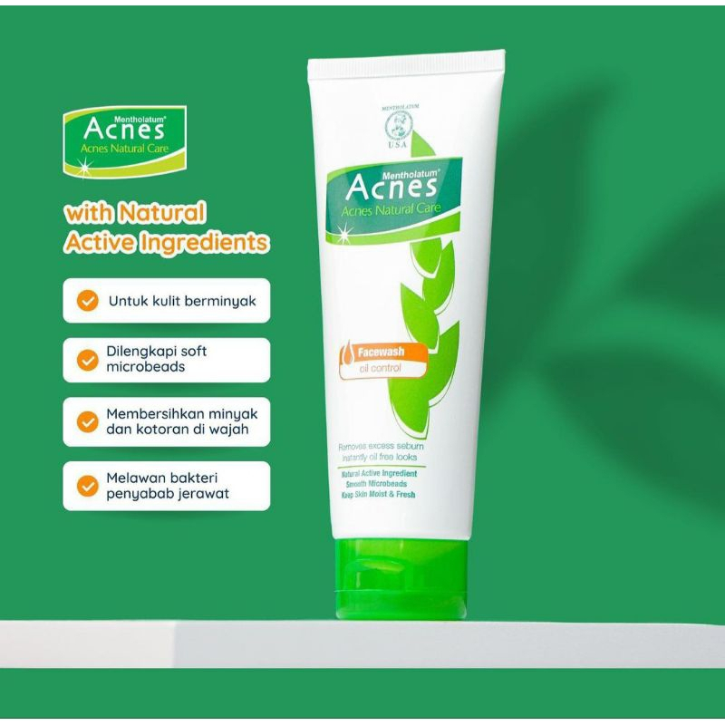 Jual Acnes Face Wash Oil Control | Shopee Indonesia