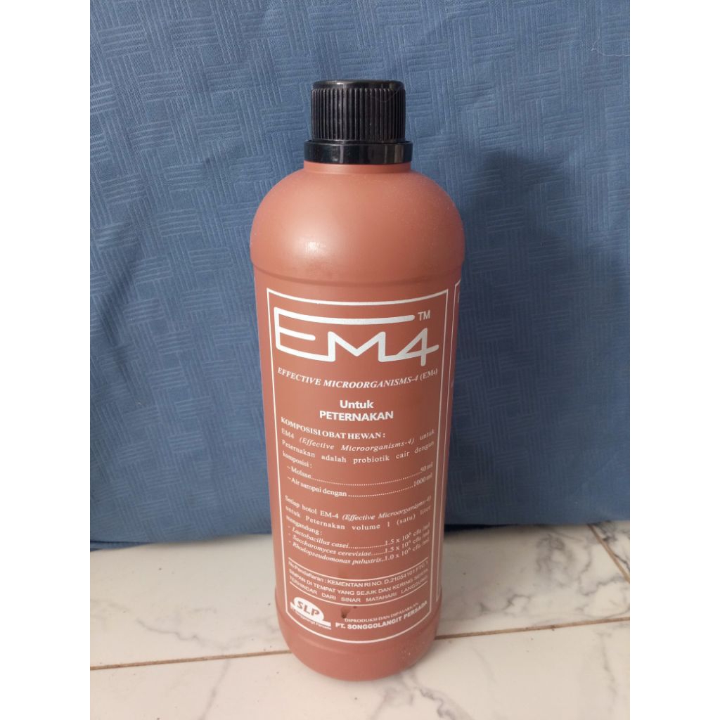 Jual PUPUK ORGANIK EM4 PERTERNAKAN 1LITER 100%ORIGINAL | Shopee Indonesia