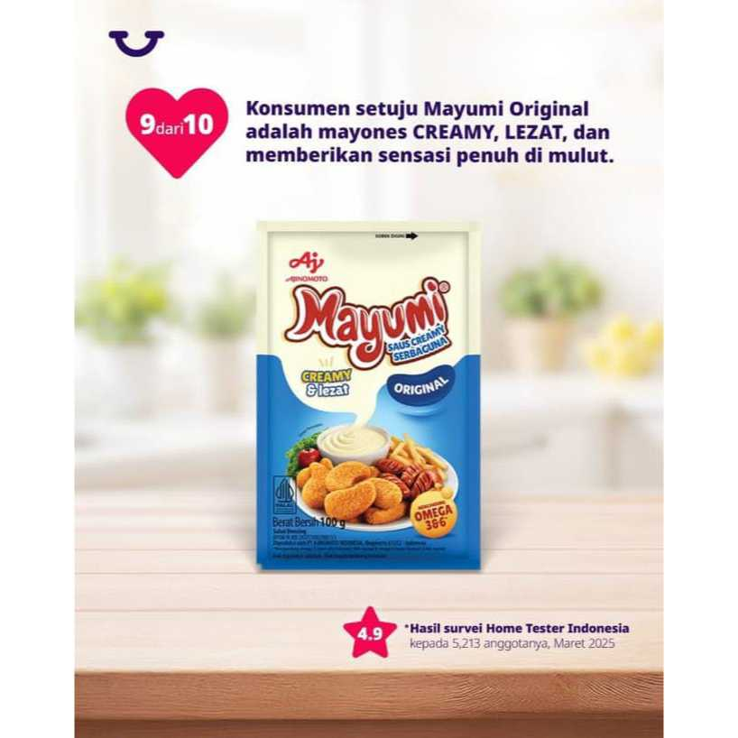 Jual Mayumi Original Saus Creamy Serbaguna Sachet 100 gr(1pcs)/MAYUMI ...
