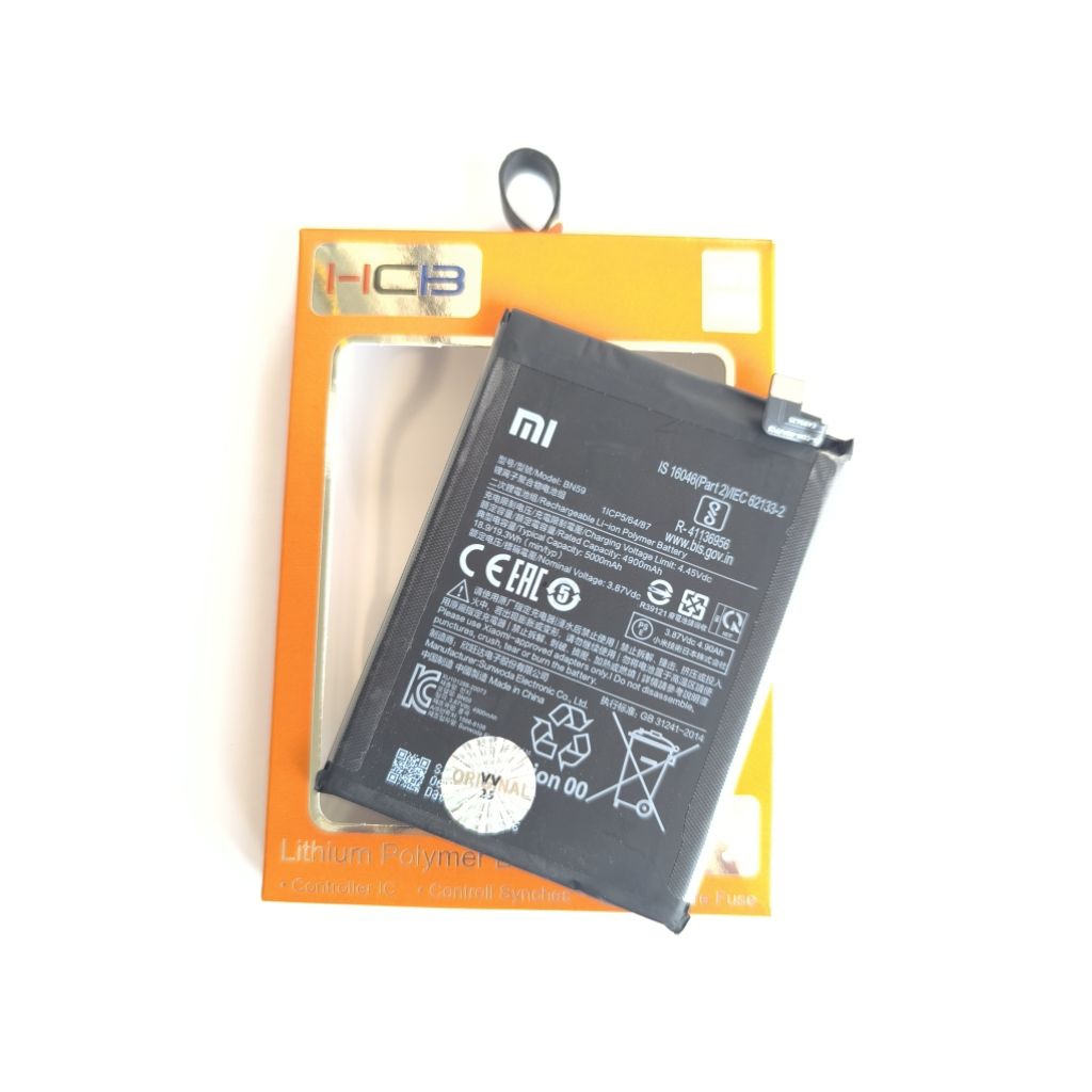 Jual ORIGINAL 100% BATERAI XIAOMI REDMI NOTE 10 4G / REDMI NOTE 10S ...