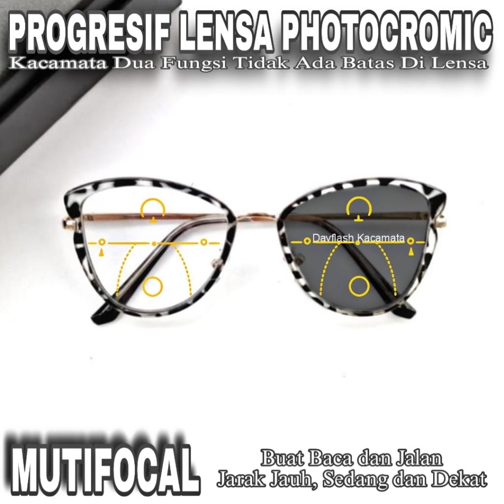 Jual kacamata frame 8037 Baca plus lensa progresif photocromic Baca dan ...