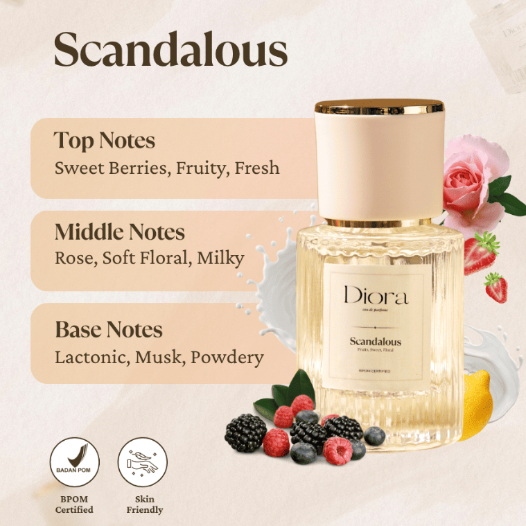 Jual DIORA PERFUME - VARIAN SCANDALOUS | Shopee Indonesia