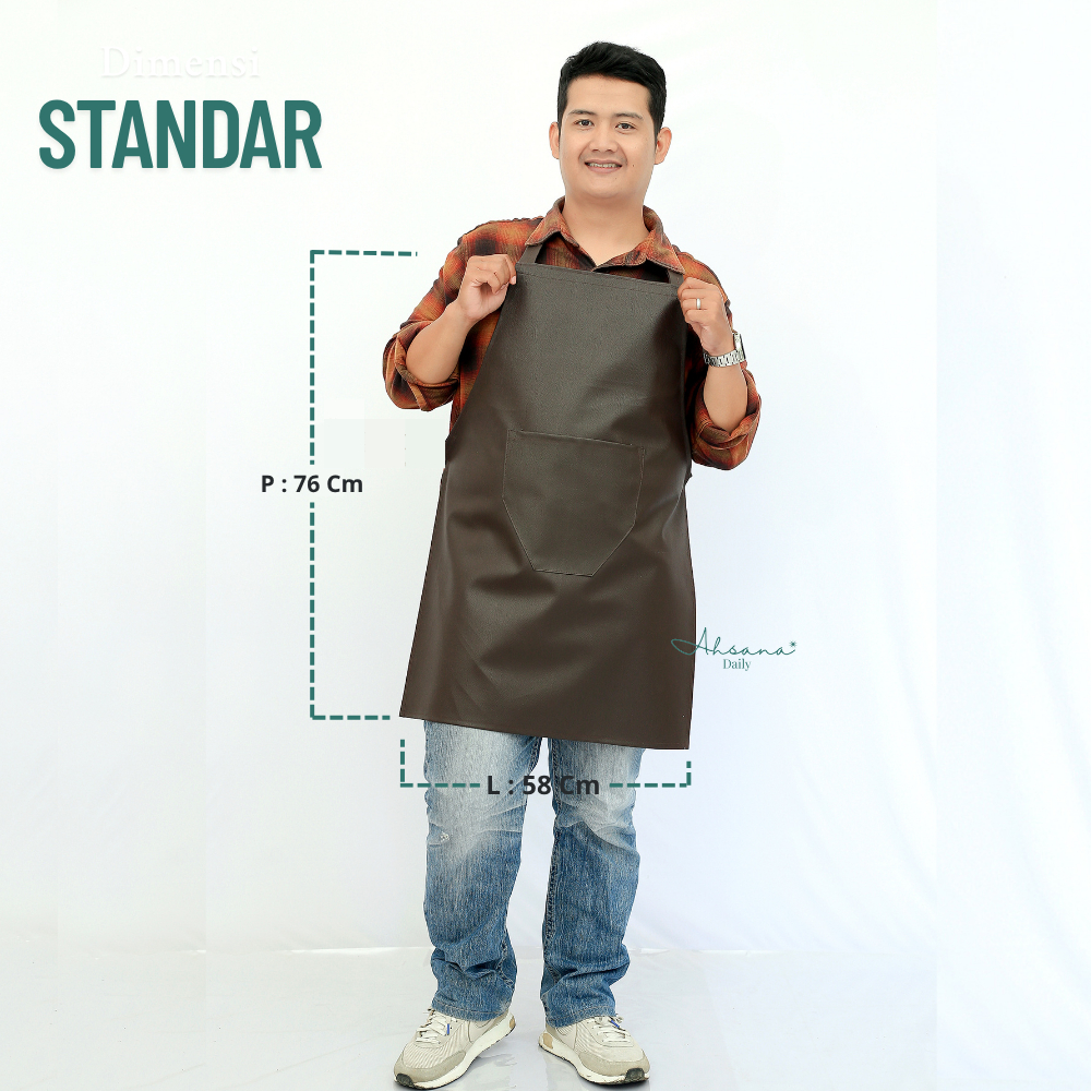 Jual Apron waterproof / celemek masak/ Celemek dewasa anti air & minyak ...